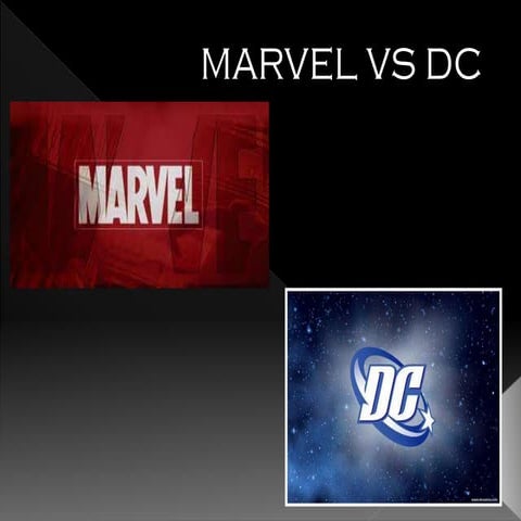 [Infographic] Marvel vs. DC Lowdown on the Showdown | PDF