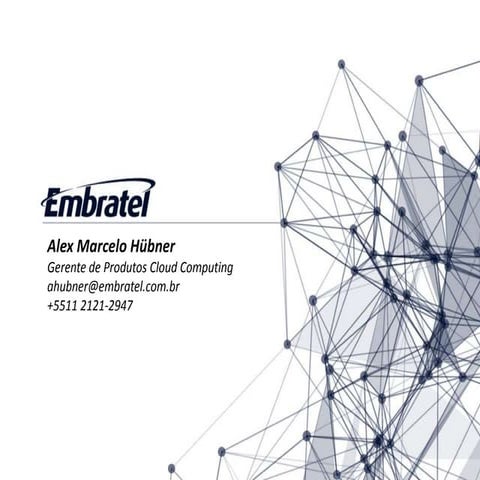 Data Center Virtual Embratel - Plataforma VCE | PPTX