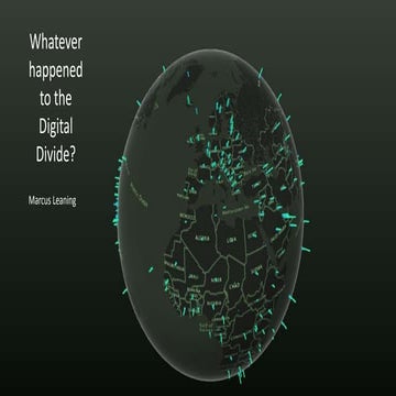 Whatever happened to the digital divide | PPTX