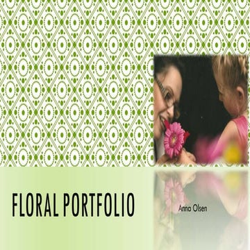 Floral portfolio pdf | PDF