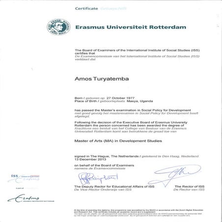 Academic certificates | PDF