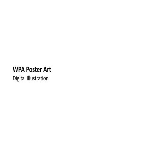 DD114 WPA Poster Art | PPTX