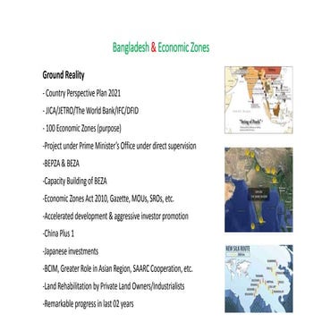 Bangladesh & Economic Zones(1) | PPT