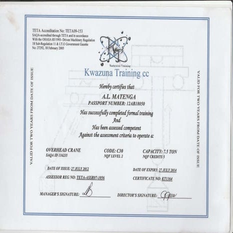 10 Overhead crane operator | PDF