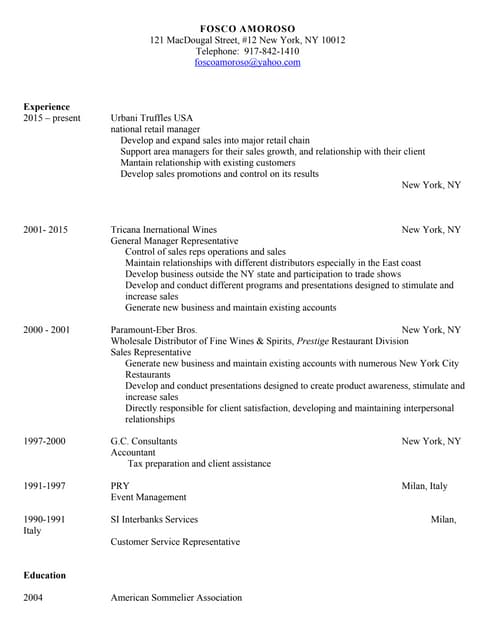 Fernando resume | PDF