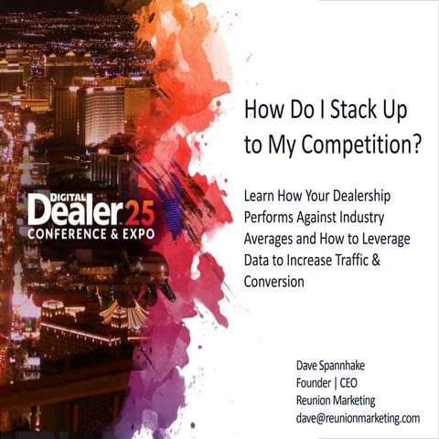 Dave Spannhake presentations