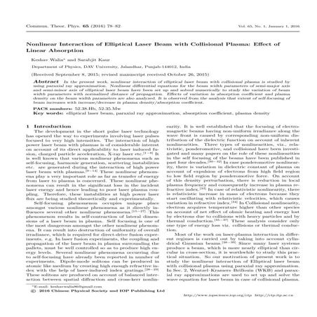 Difference between plane waves and laser | PPTX