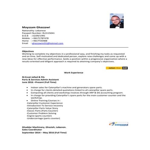 CV (ACCOUNTANT) | DOC