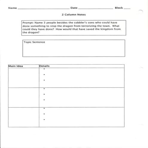 Sequel prequel worksheet | PDF