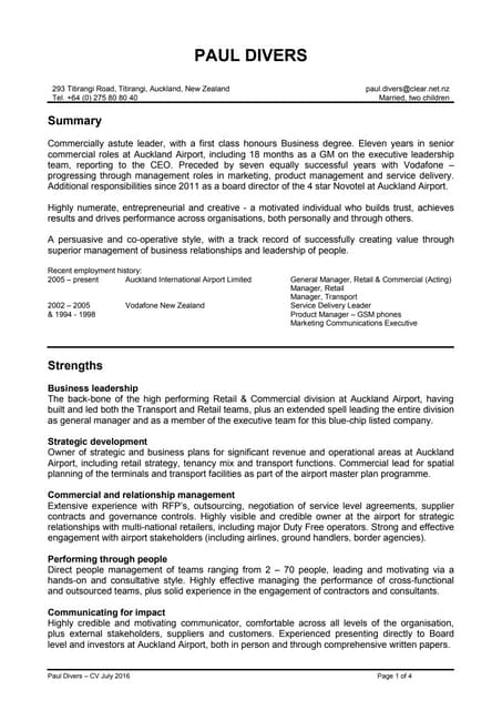 CV Fernando Melo 2015 | PDF