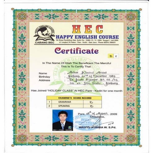 English Course | PDF