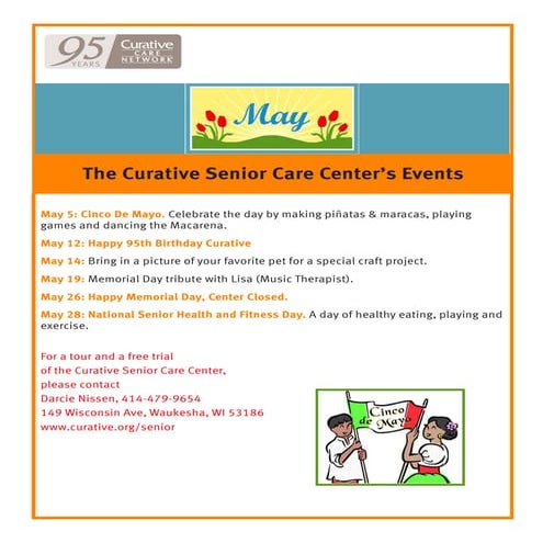 May Events | PDF