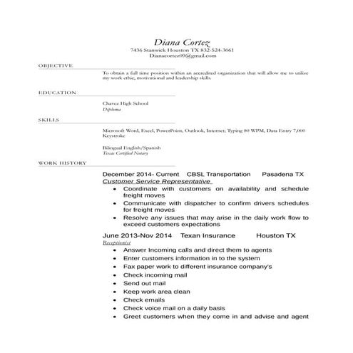 Marian Todary (Resume) | DOC
