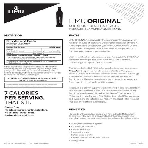 LIMU ORIGINAL FAQs | PDF