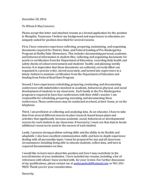 CoverLetterFinkbeiner | PDF