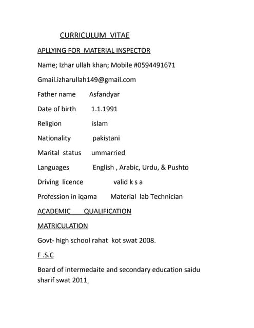 Haris CV (1) (1) | DOCX