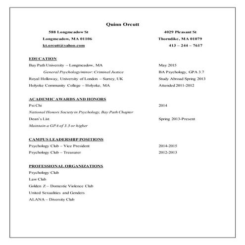 expanded resume | DOCX