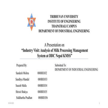2) Layout of milk processing plant and its management.pdf