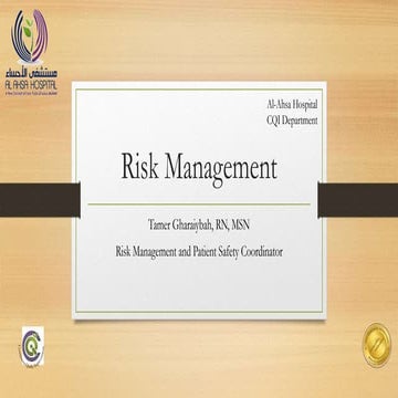 Risk management program | PPT