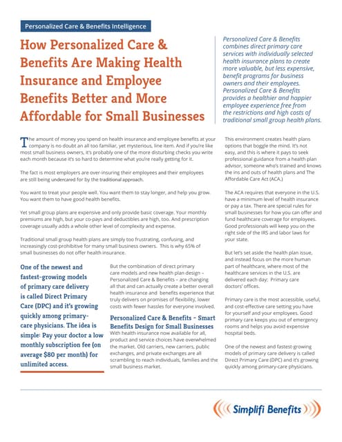 Medicaid Done Right Brochure | PDF