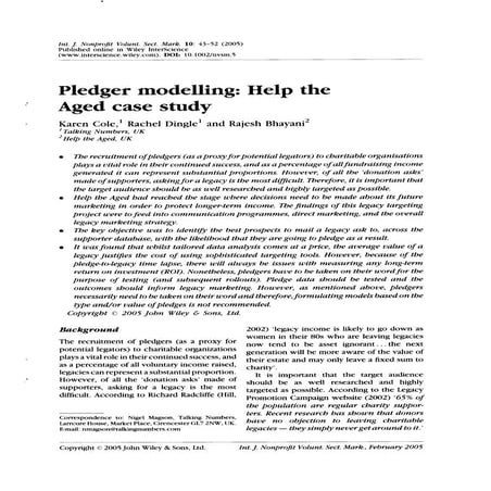 Pledger Model Paper.PDF | Business | Business and Finance