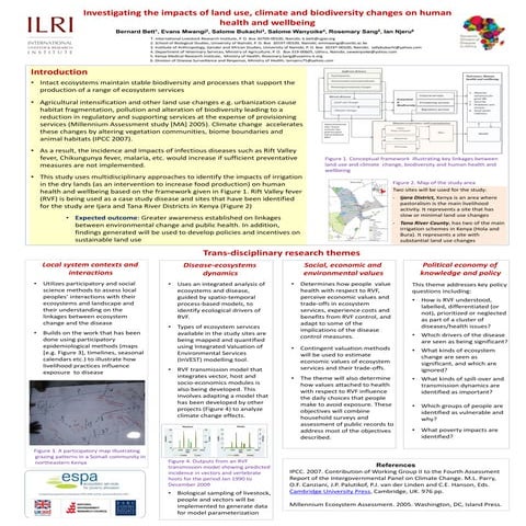Investigating the impacts of land use, climate and biodiversity changes ...