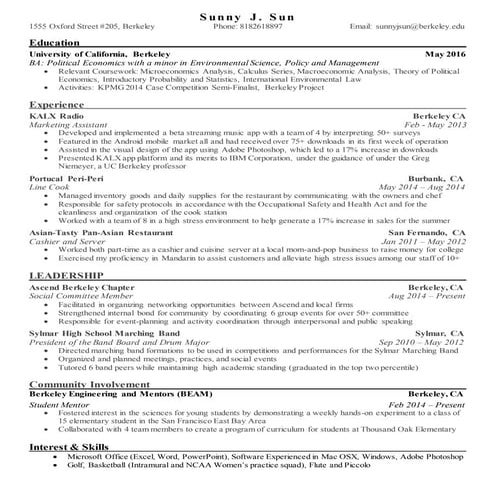 [KennethWong]Resume | PDF