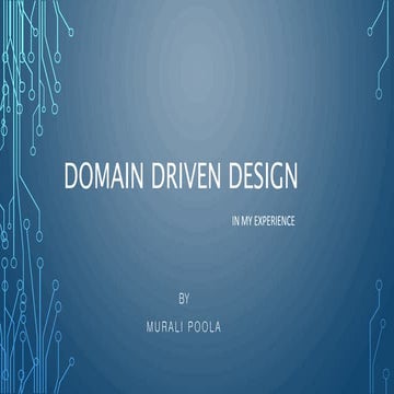 Domain Driven Design | PPT