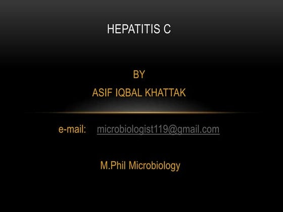 Hepatitis B virus | PPT
