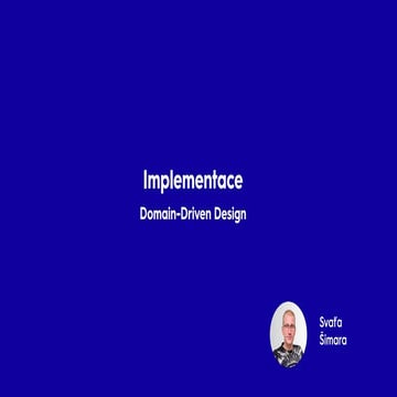 DDD kurz - 4. Implementace | PPT