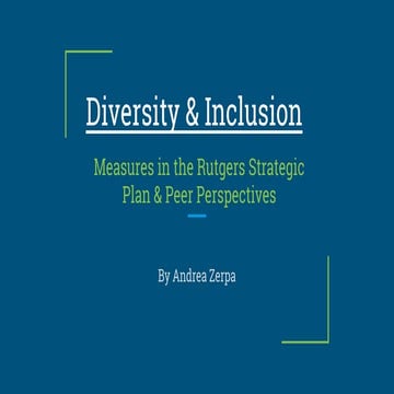 Diversity & Inclusion Presentation | PDF
