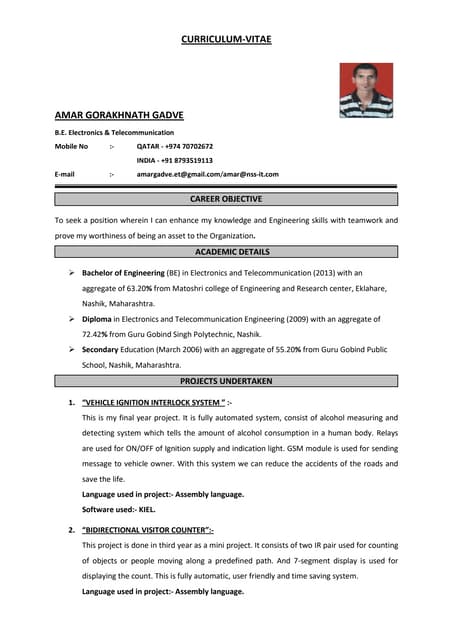 Nilesh Gautam Magare RESUME new | PDF | Technology & Computing