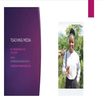 Media & its Types & Uses | PPTX