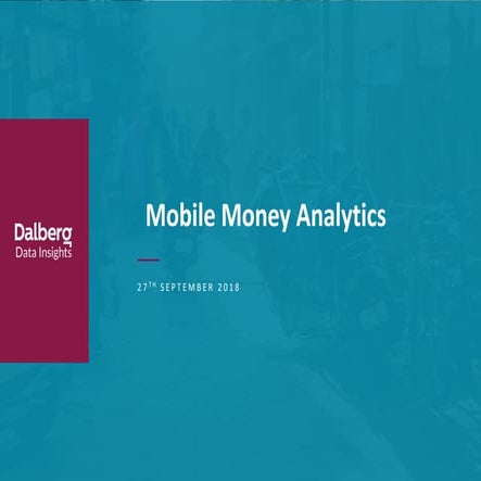 Mobile Money Analytics | PDF