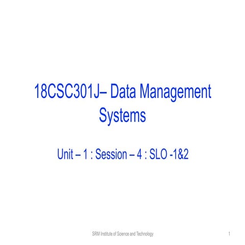 Data Definition Language Commands - Examples | PPT