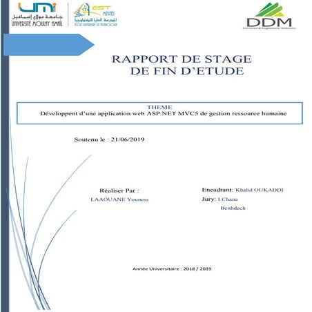 RapportPFE_IngenieurInformatique_ESPRIT | PDF