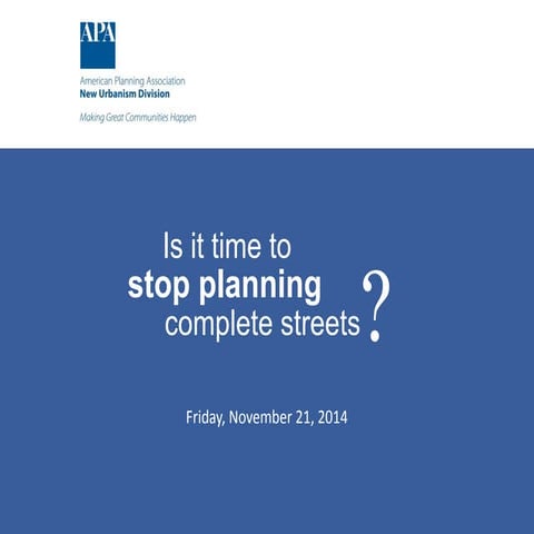 Complete Streets Pptx
