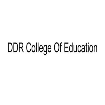 DDR college of education | PPT