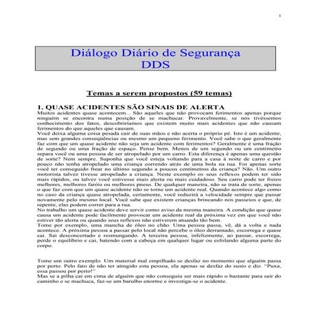 Dds 50 temas | PDF