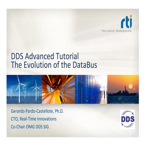 OMG Data Distribution Service (DDS) Advanced Tutorial | PDF