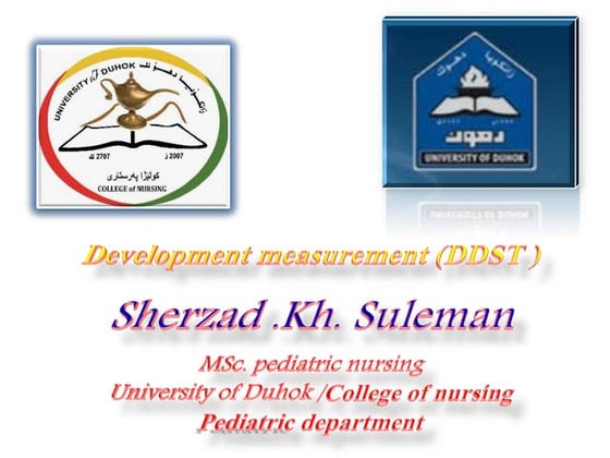 Developmental Screening test (Denver II - Overview) | PPT