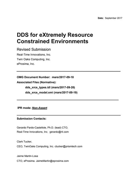 DDS, the US Navy, and the Need for Distributed Software | PDF ...