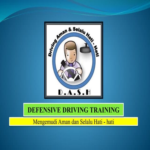 Defensive Driving Training | PPTX