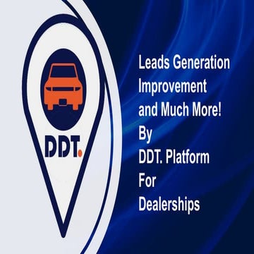 DDT platform presentation | PPT