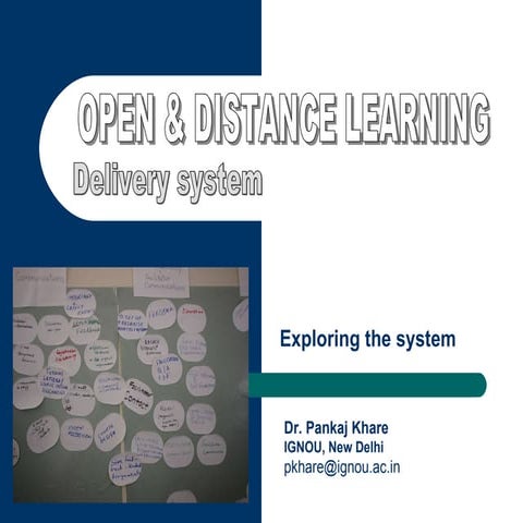 ODL Delivery System | PPT