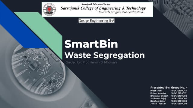 Smart waste compactor bins- Recyclobin | PDF