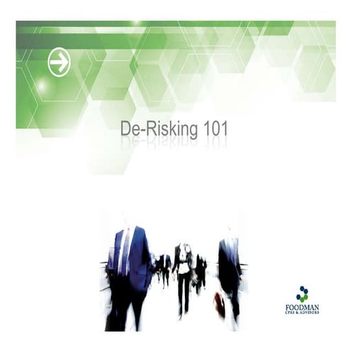 De risking 101 | PPT