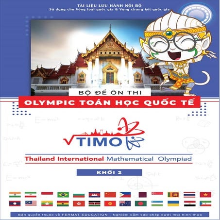 ĐỀ THI TOÁN TIMO LỚP 2 VÒNG LOẠI VÀ CHUNG KẾT QUỐC GIA | PDF