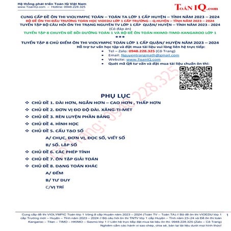 Điều kiện tham gia Trạng nguyên Tiếng Việt thi Hương Vòng 8 cấp Huyện năm 2024 - 2025 | PDF