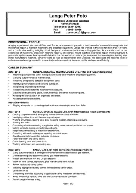 Eng Ramzi CV | PDF